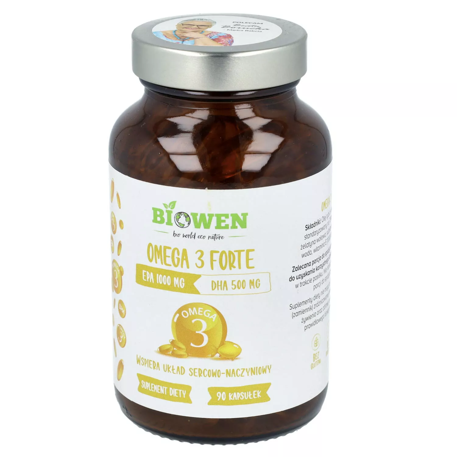 Biowen, Omega 3 Forte, 90 kapsułek – opinie, skład i cena ️| Apteka ...