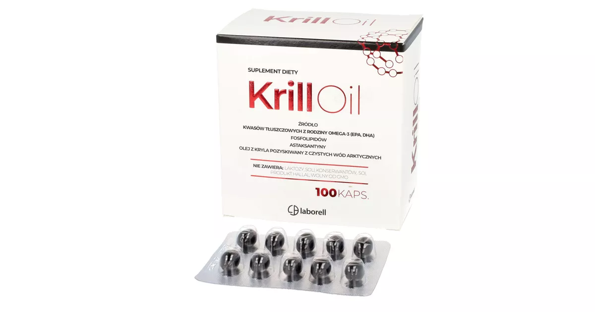 Laborell Krill Oil, 100 kapsułek – opinie, skład i cena ️| Apteka Nowa ...