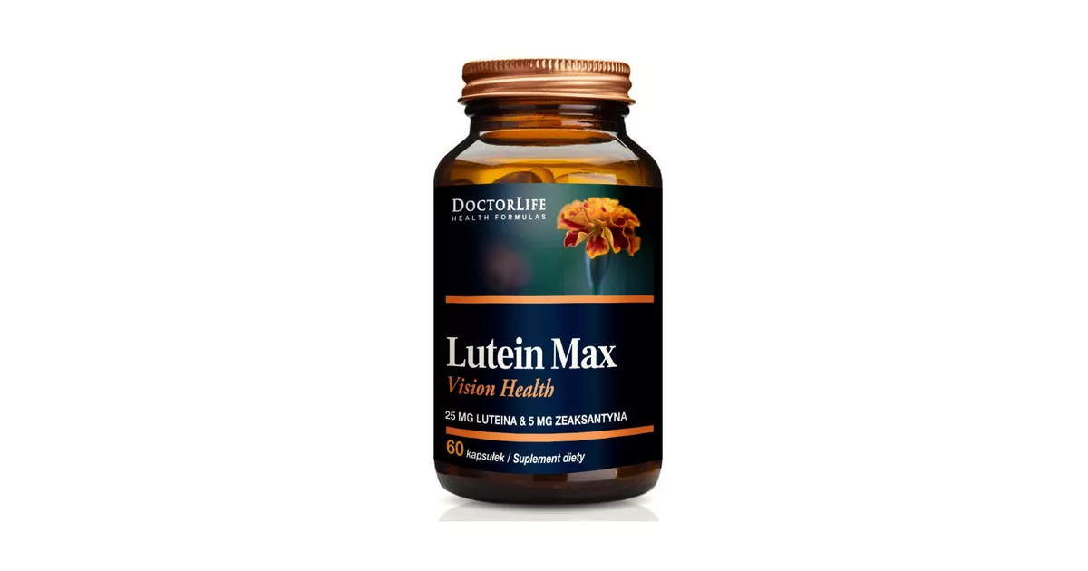 DoctorLife Lutein Max, 60 kapsułek – opinie, skład i cena ️| Apteka ...