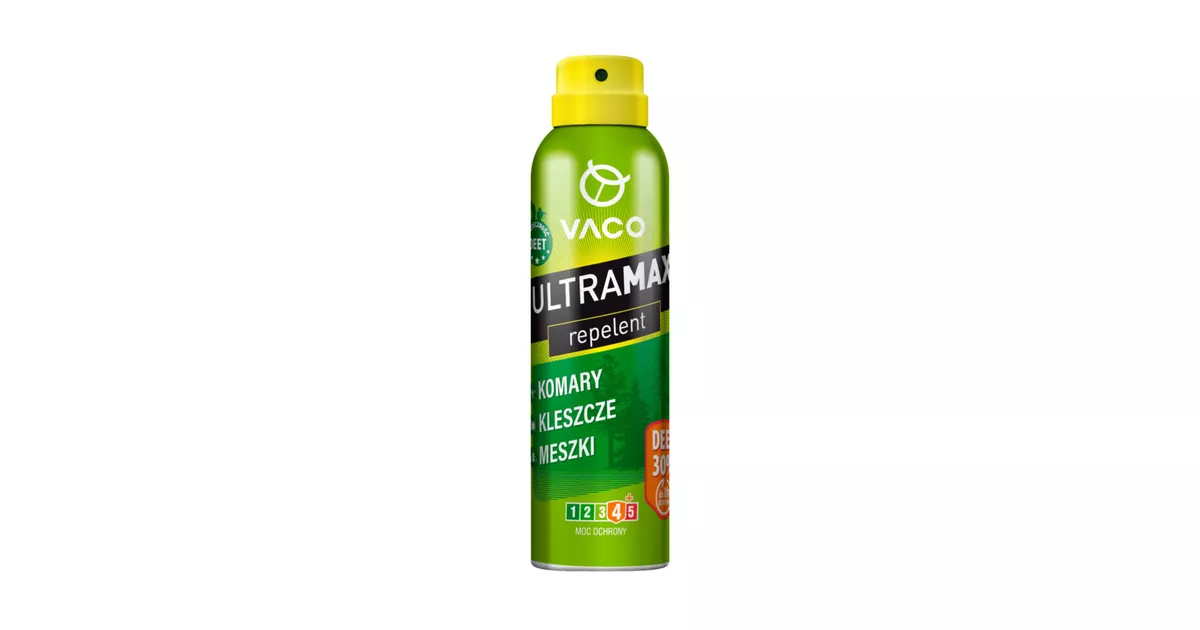 VACO - ULTRAMAX spray na komary, kleszcze i meszki, 170 ml – opinie ...