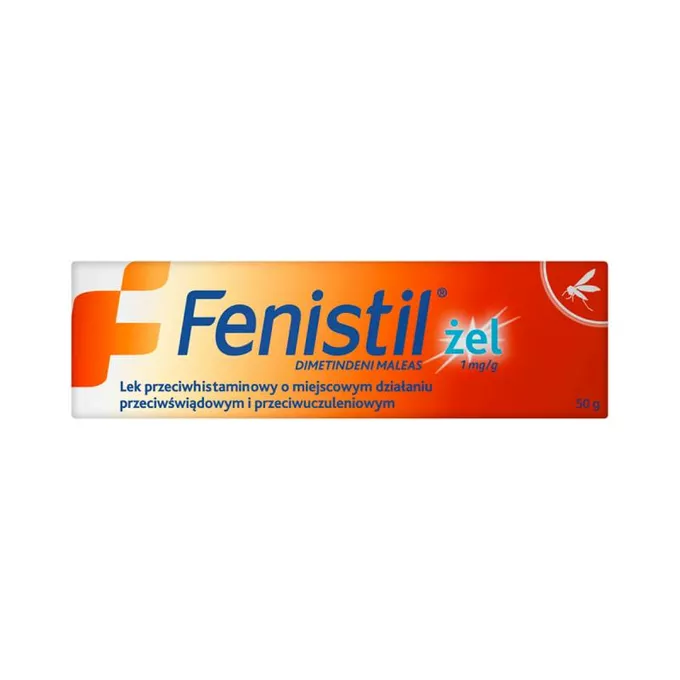 Fenistil 1 mg/g, żel na skórę, 50 g – opinie, skład i cena ️| Apteka ...