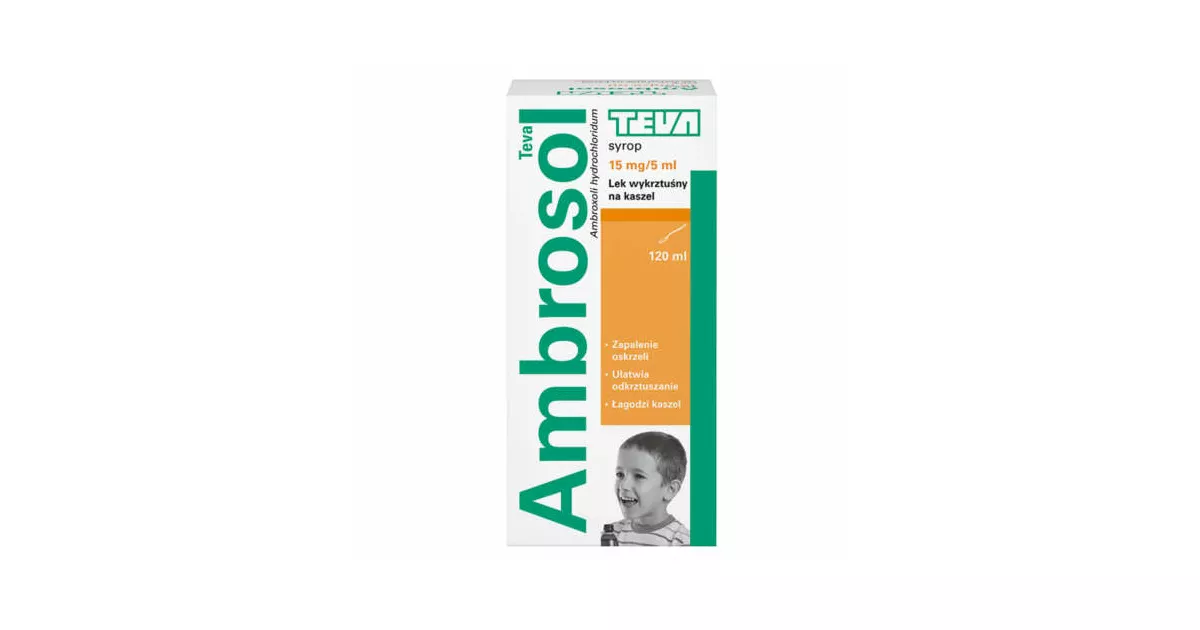 Ambrosol 15 mg/5 ml, 120 ml – opinie, skład i cena ️| Apteka Nowa Farmacja