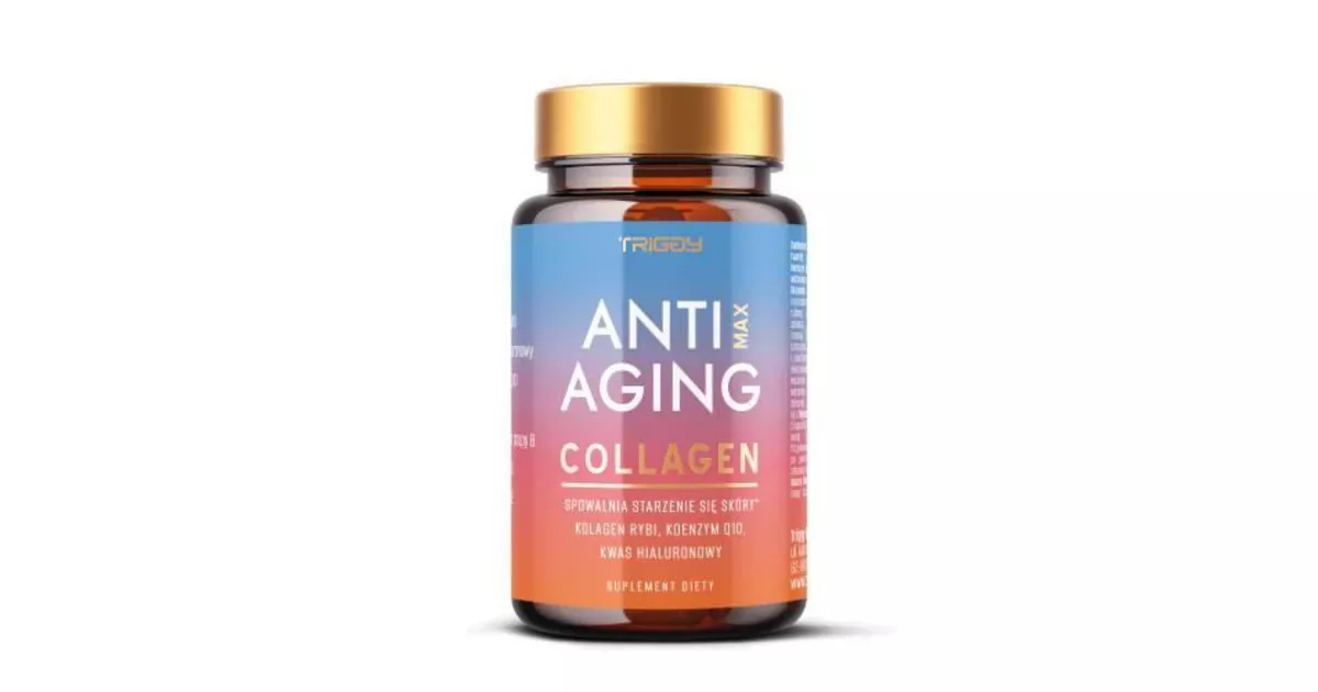 TRIGGY Anti Aging Max, 60 kapsułek – opinie, skład i cena ️| Apteka ...