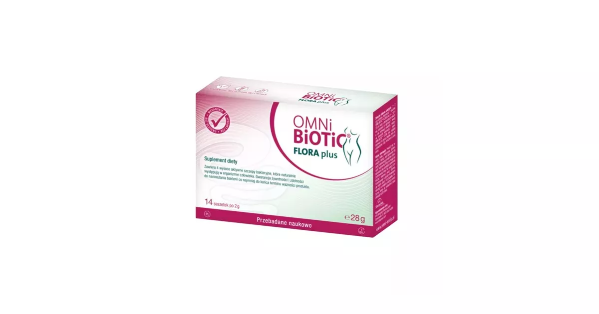 OmniBiotic Flora Plus, 14 saszetek – opinie, skład i cena ️| Apteka ...