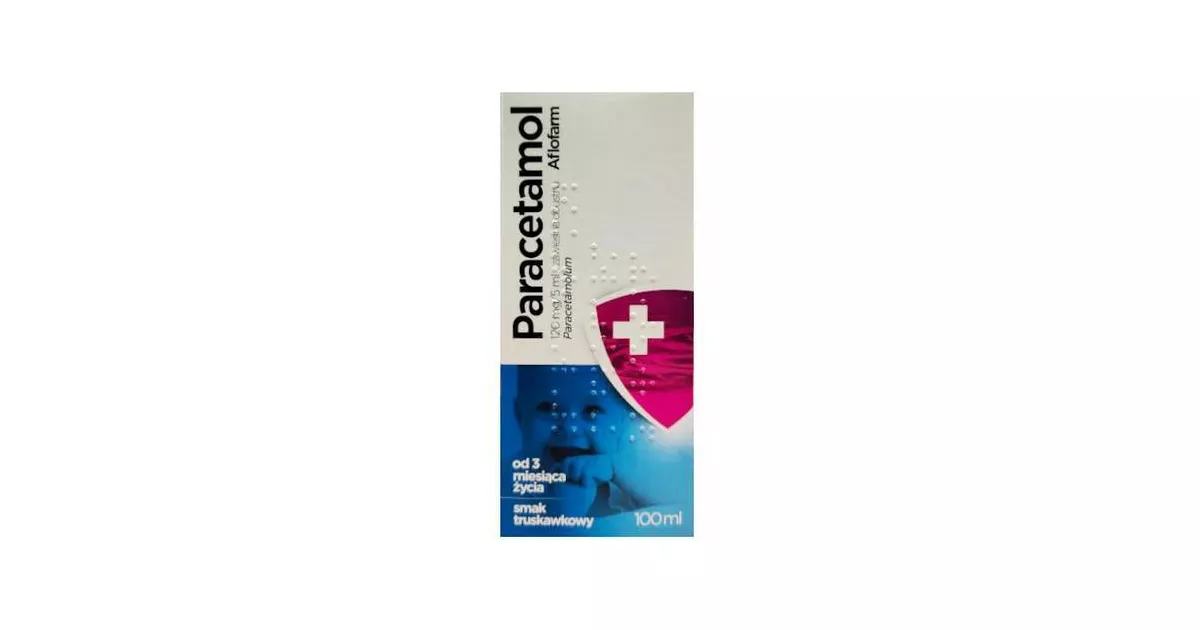 Paracetamol Aflofarm 120 mg/5 ml, 100 ml – opinie, skład i cena ️ ...