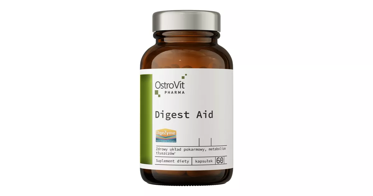 OstroVit Pharma Digest Aid, 60 kapsułek – opinie, skład i cena ️ ...