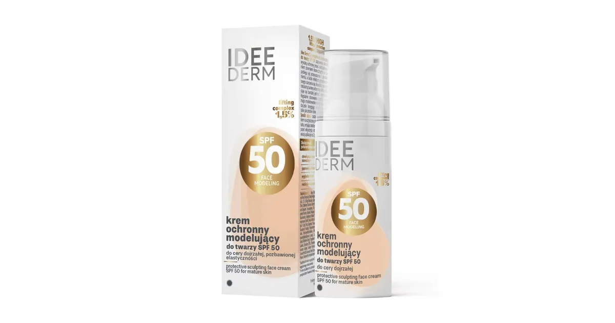 IDEE DERM - ochronny krem modelujący do twarzy SPF, 50 ml – opinie ...