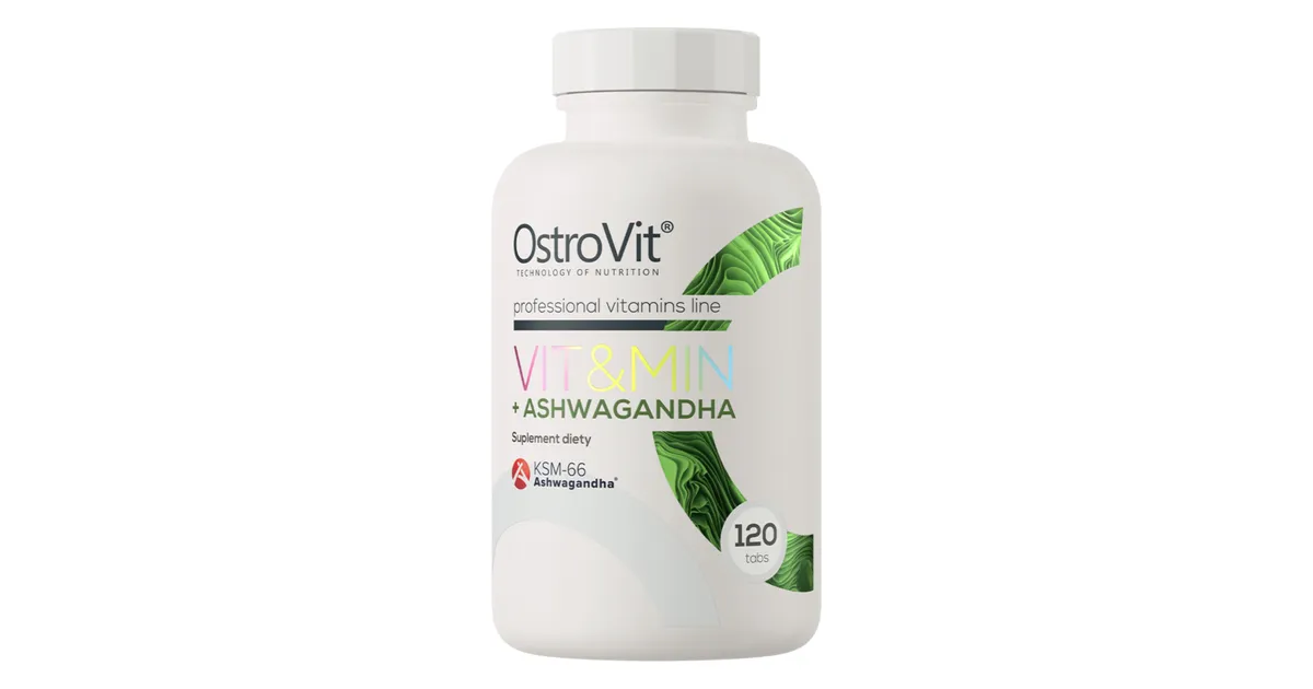 OstroVit - Vit&Min + Ashwagandha, 120 tabletek – opinie, skład i cena ️ ...