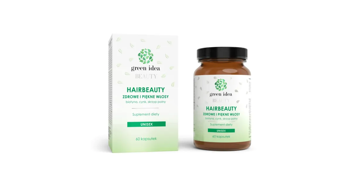 Green Idea Hairbeauty, 60 kapsułek – opinie, skład i cena ️| Apteka ...