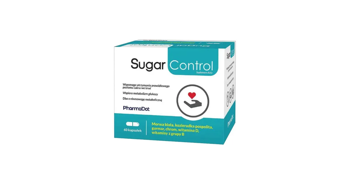 Pharma Dot Sugar Control, 60 kapsułek – opinie, skład i cena ️| Apteka ...
