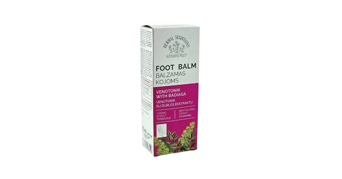 Herbal Traditions - Balsam do nóg, Venotonik, 75 ml – opinie, skład i ...