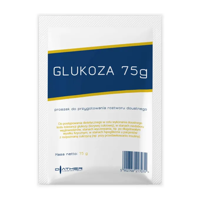 DIATHER - Glukoza, 75 g – opinie, skład i cena ️| Apteka Nowa Farmacja