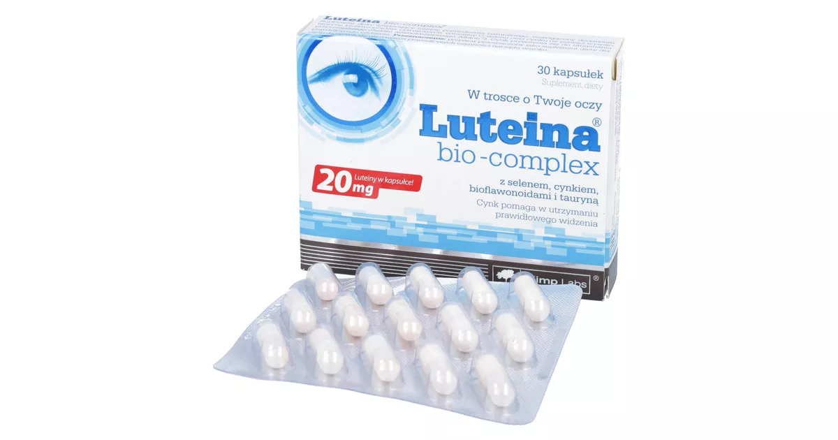 Olimp, Luteina bio-complex, 30 kapsułek – opinie, skład i cena ️ ...