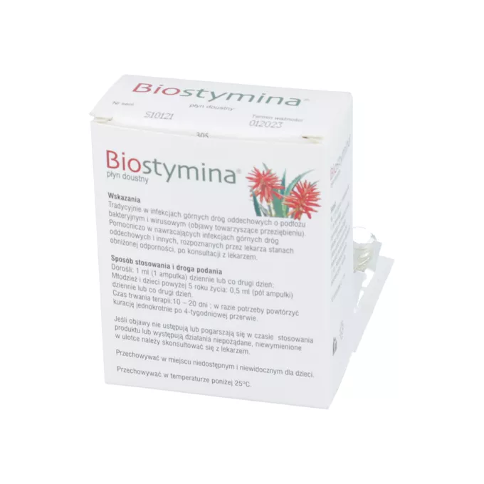 Biostymina 1 ml, 10 ampułek – opinie, skład i cena ️| Apteka Nowa Farmacja
