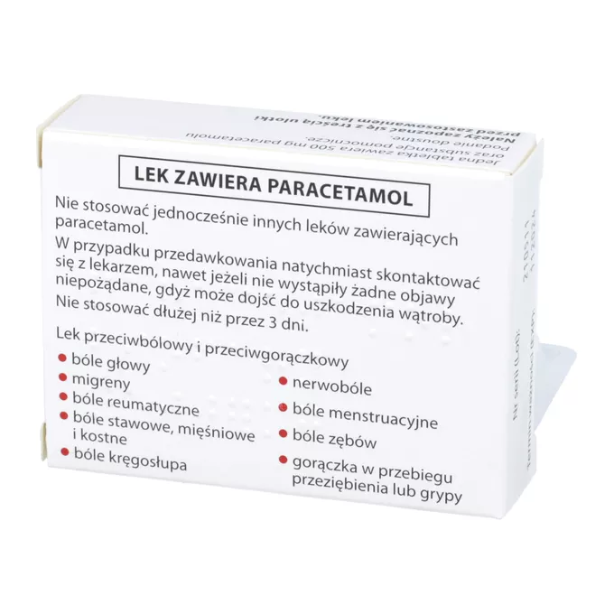 Paracetamol Biofarm 500 mg, 10 tabletek – opinie, skład i cena ️ ...