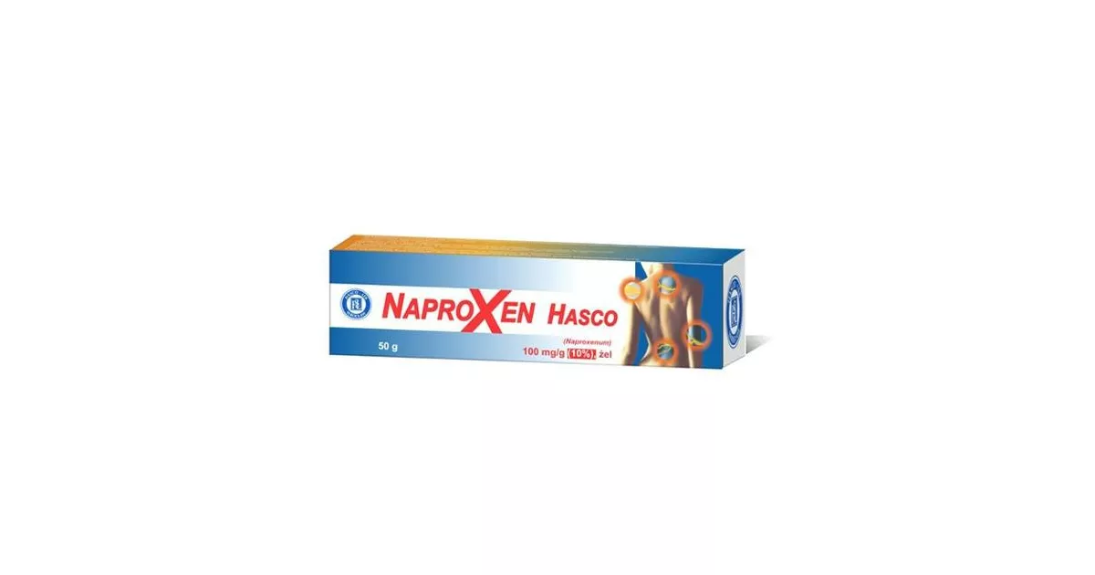 Naproxen Hasco 100 mg/g (10%), żel, 50 g – opinie, skład i cena ️ ...