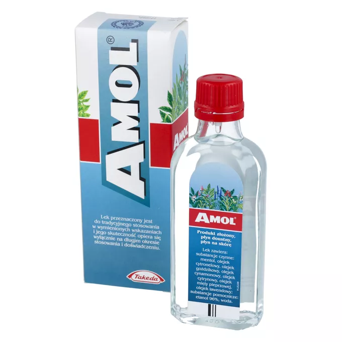 Amol, płyn, 100 ml – opinie, skład i cena ️| Apteka Nowa Farmacja