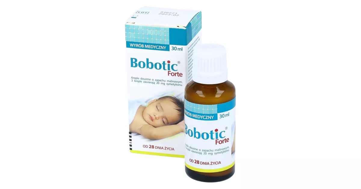 Bobotic Forte - krople doustne o zapachu malinowym, od 28. dnia życia ...