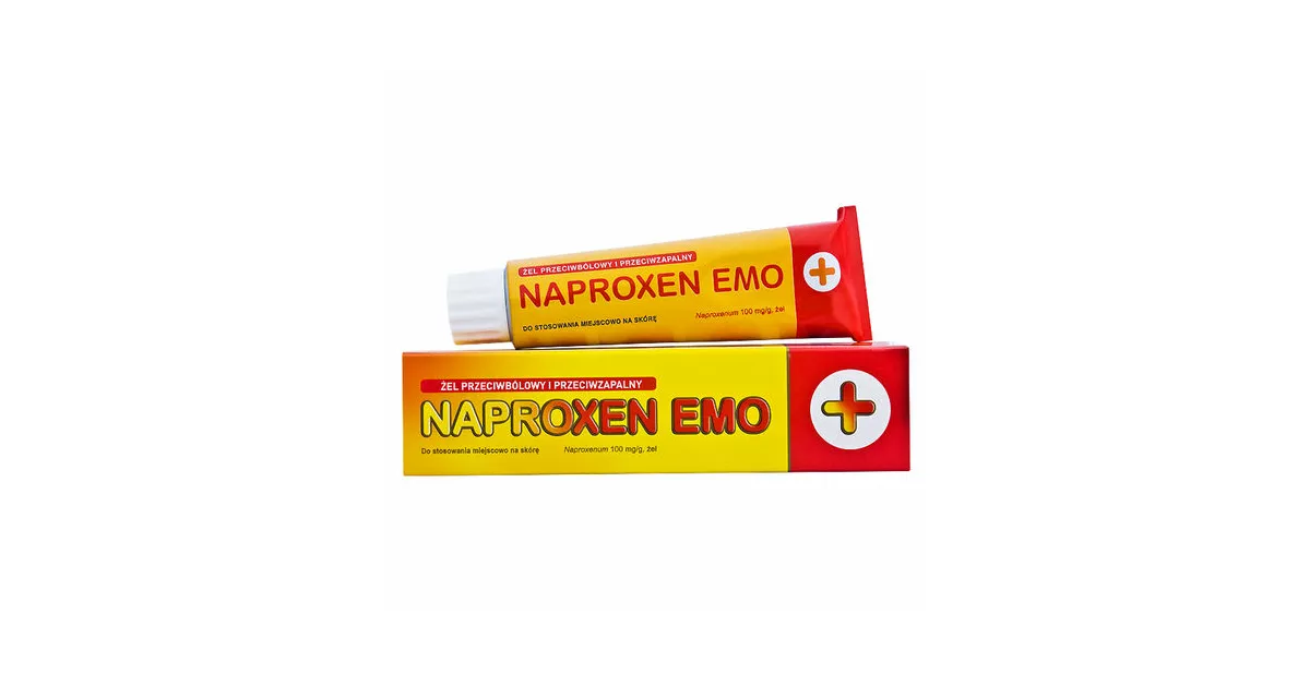 Naproxen Emo 100 mg/g, żel, 100 g – opinie, skład i cena ️| Apteka Nowa ...