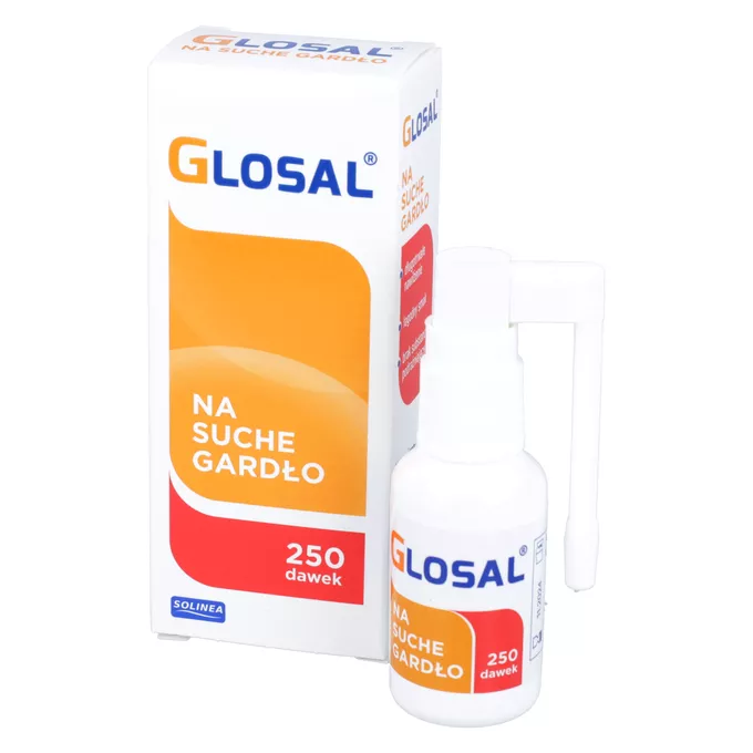 GLOSAL - spray na suche gardło, 25 ml | Apteka Nowa Farmacja