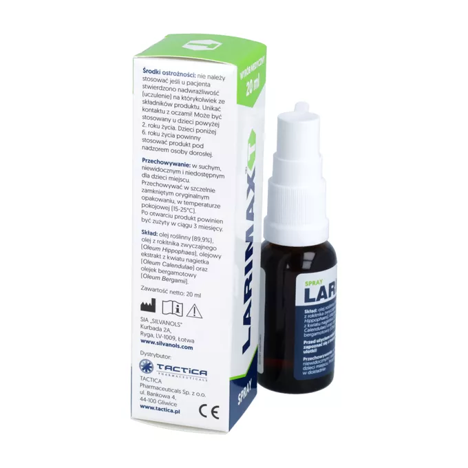 LARIMAX T - spray do stosowania w przypadkach stanów zapalnych błony ...