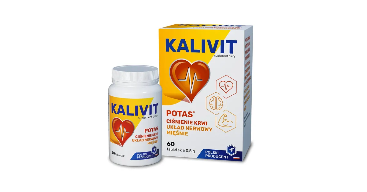 Kalivit, 60 tabletek – opinie, skład i cena ️| Apteka Nowa Farmacja
