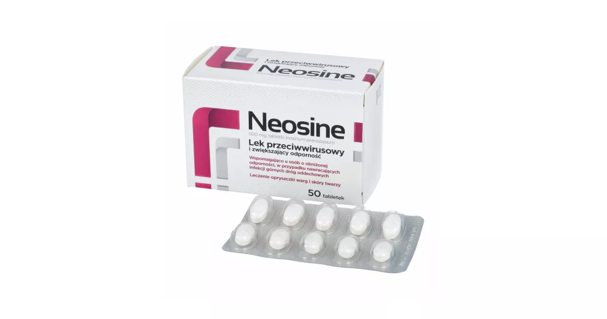 Neosine 500 mg, 50 tabletek – opinie, skład i cena ️| Apteka Nowa Farmacja