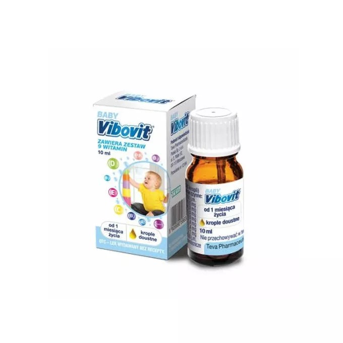 Vibovit Baby, krople doustne, 10 ml – opinie, skład i cena ️| Apteka ...