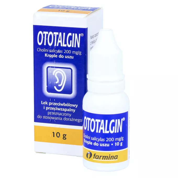 Ototalgin 200 mg/g, krople do uszu, 10 g – opinie, skład i cena ️ ...