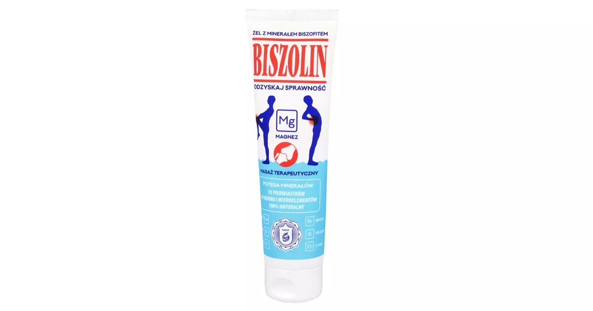 NAMI - BISZOLIN, żel/balsam mineralny z biszofitem, na bóle układu ...