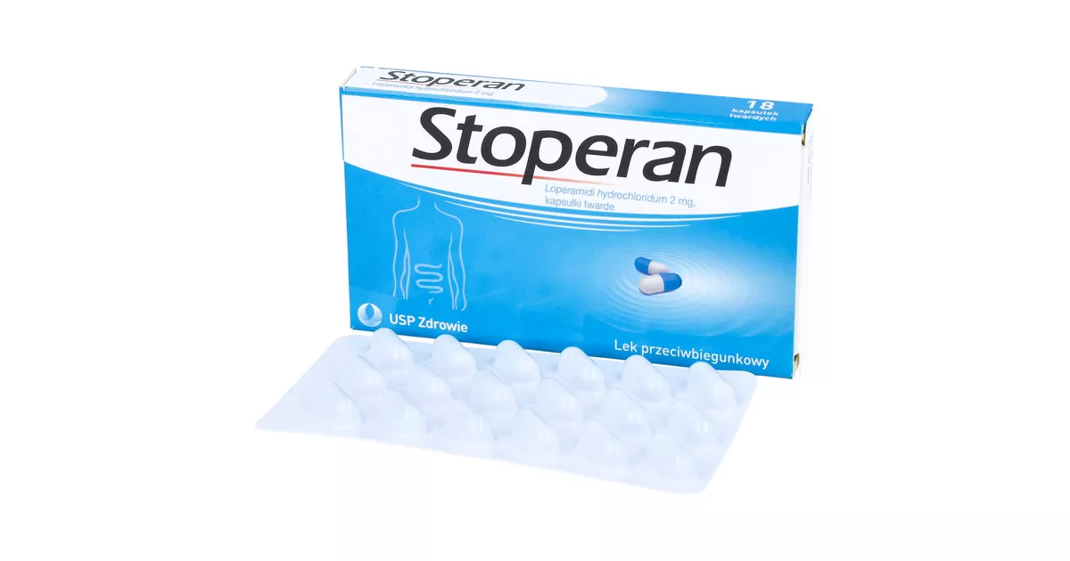 Stoperan 2 mg, 18 kapsułek – opinie, skład i cena ️| Apteka Nowa Farmacja