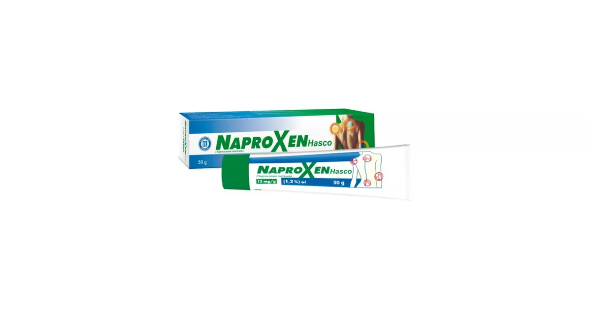 Naproxen Hasco, 12 mg/g (1,2%), żel, 50 g – opinie, skład i cena ️ ...