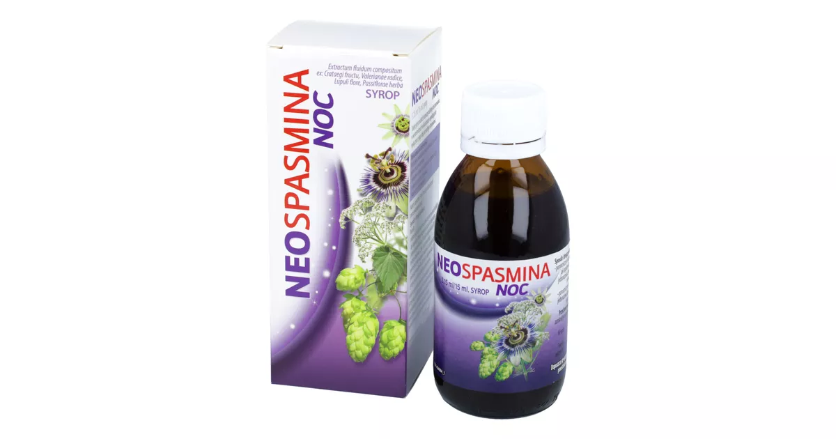 Neospasmina Noc 3,15 ml/15 ml, syrop, 119 ml – opinie, skład i cena ️ ...