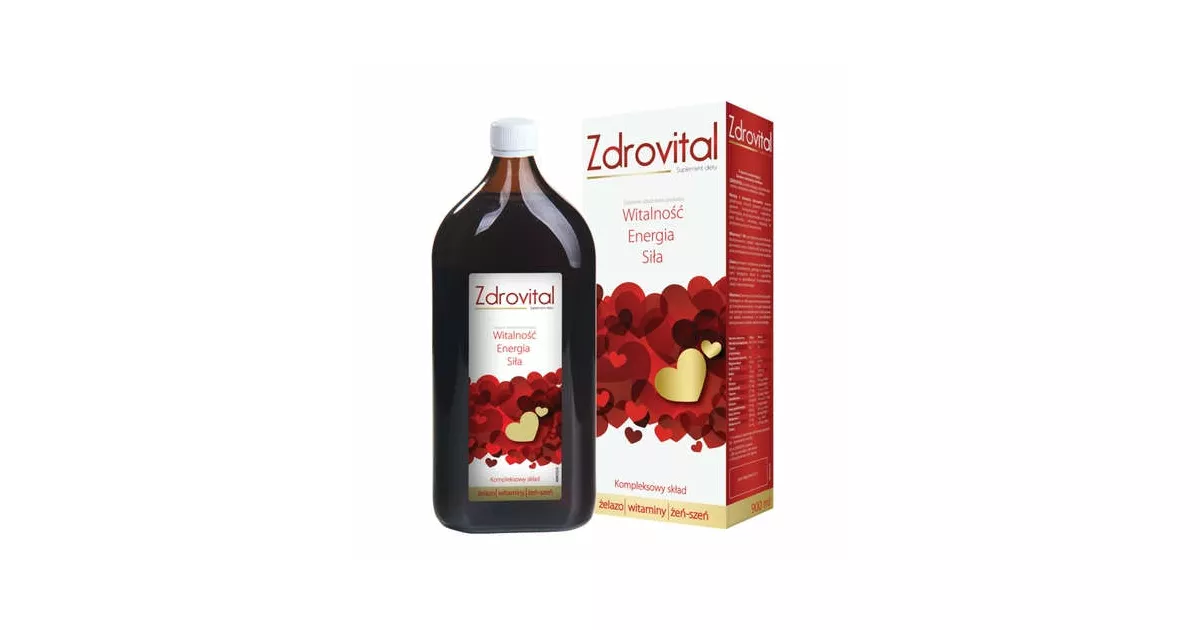 Zdrovital, płyn, 900 ml – opinie, skład i cena ️| Apteka Nowa Farmacja