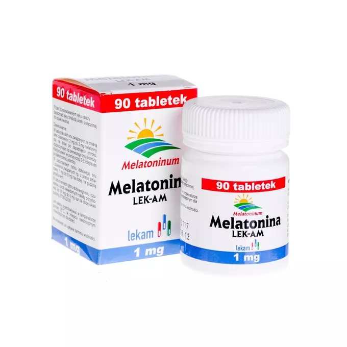 LEK-AM, Melatonina 1 mg, 90 tabletek – opinie, skład i cena ️| Apteka ...