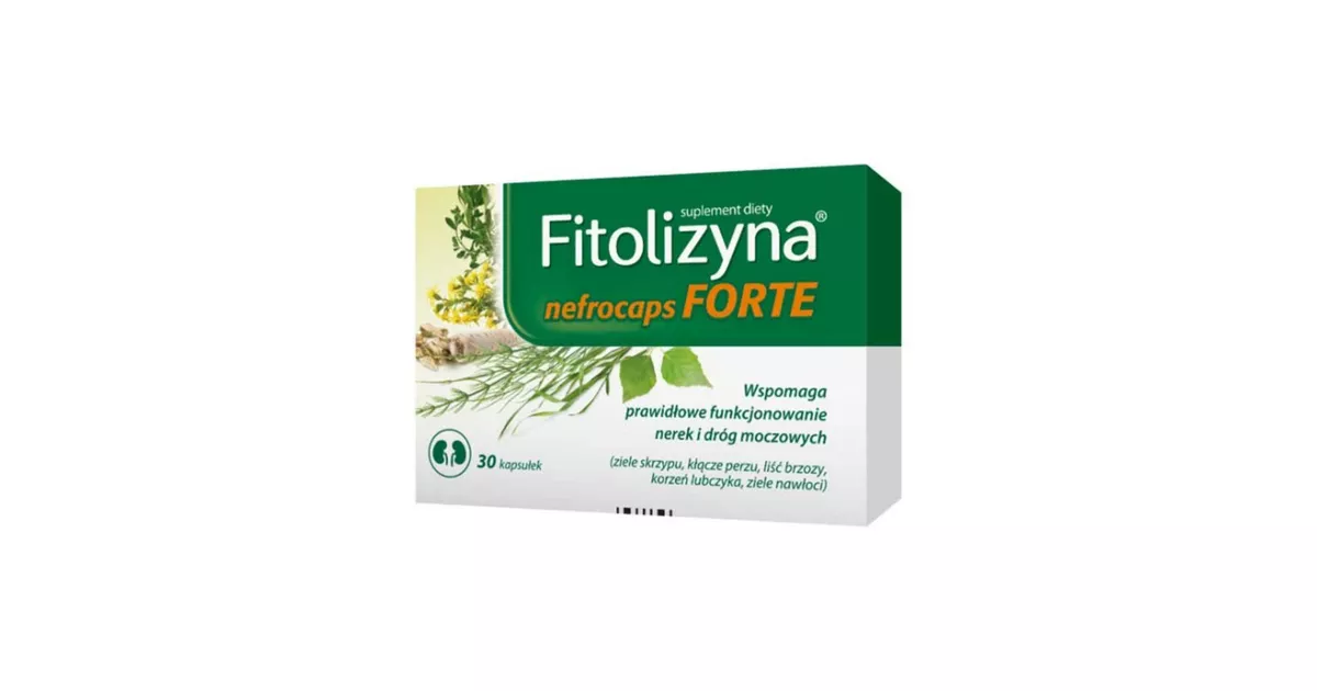 Fitolizyna Nefrocaps Forte, 30 kapsułek – opinie, skład i cena ️ ...