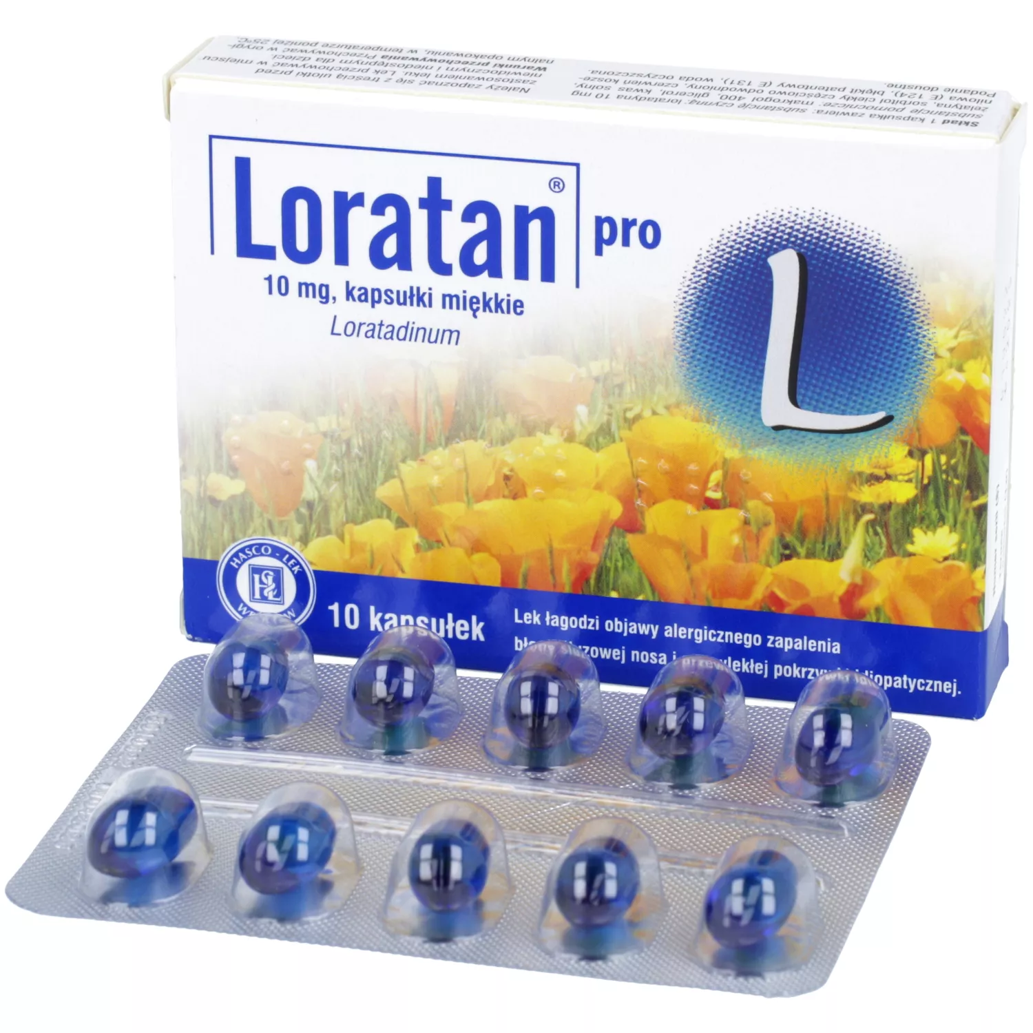 Loratan Pro 10 mg, 10 kapsułek – opinie, skład i cena ️| Apteka Nowa ...