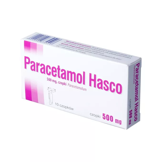 Paracetamol Hasco 500 mg, 10 czopków – opinie, skład i cena ️| Apteka ...