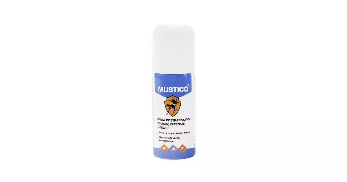 MUSTICO - spray odstraszający na komary, kleszcze i meszki, 100 ml ...