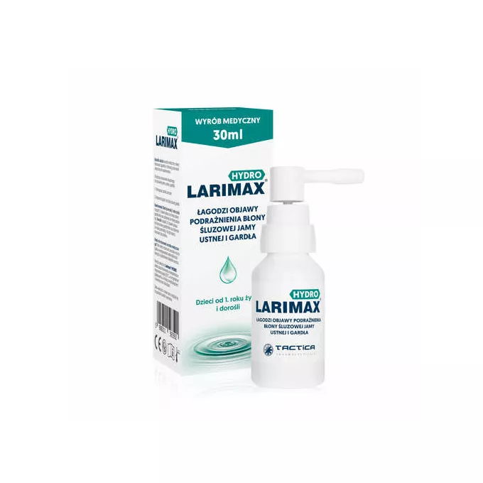 Larimax Hydro - łagodzi objawy podrażnienia błony śluzowej jamy ustnej ...