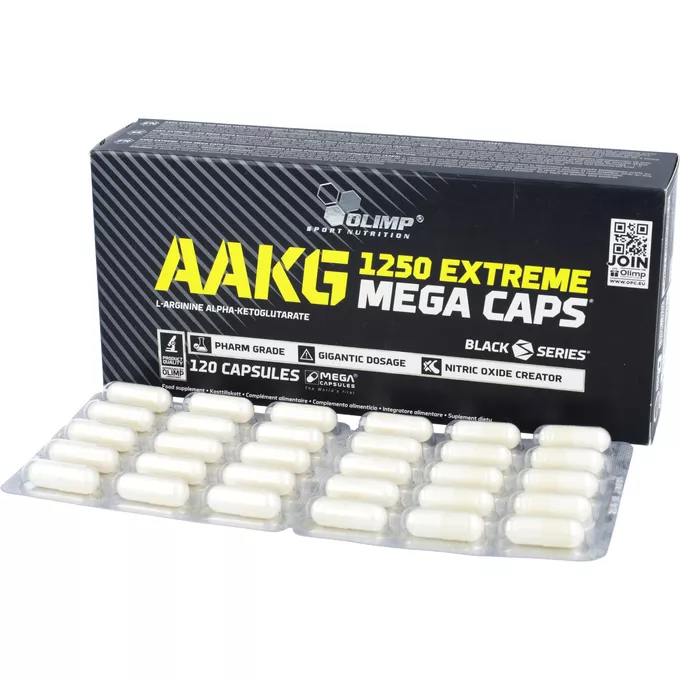 Olimp AAKG 1250 Extreme Mega Caps - odżywka przedtreningowa dla ...