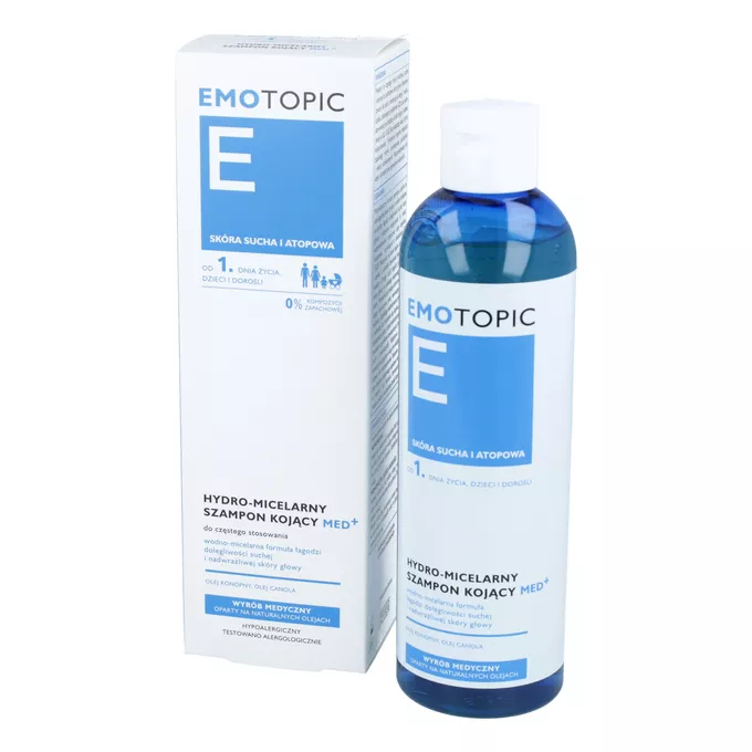 EMOTOPIC - hydro-micelarny szampon kojący, do częstego stosowania, 250 ...