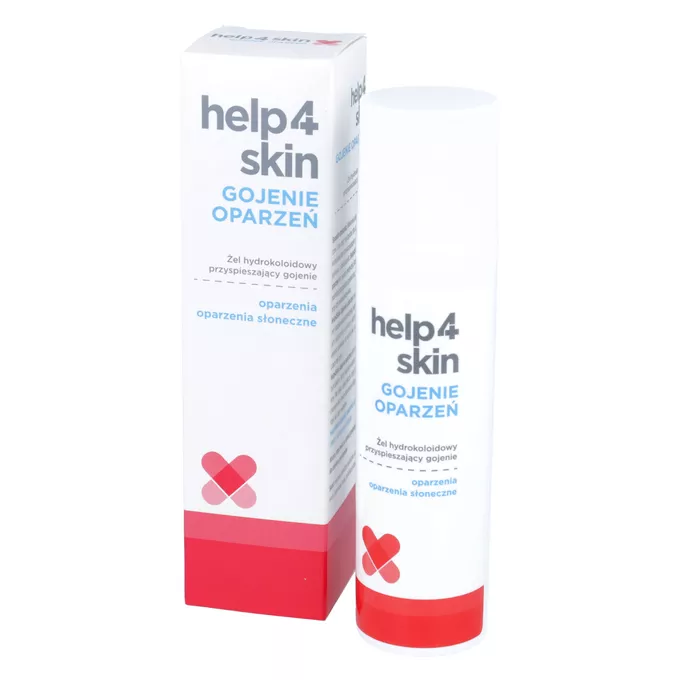 Help4skin - gojenie oparzeń, żel hydrokolopidowy przyspieszający ...