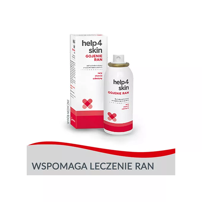 Help4skin - gojenie ran, spray-żel hydrokolopidowy przyspieszający ...