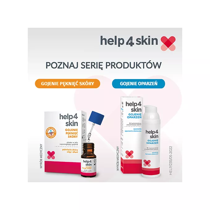 Help4skin - gojenie ran, spray-żel hydrokolopidowy przyspieszający ...