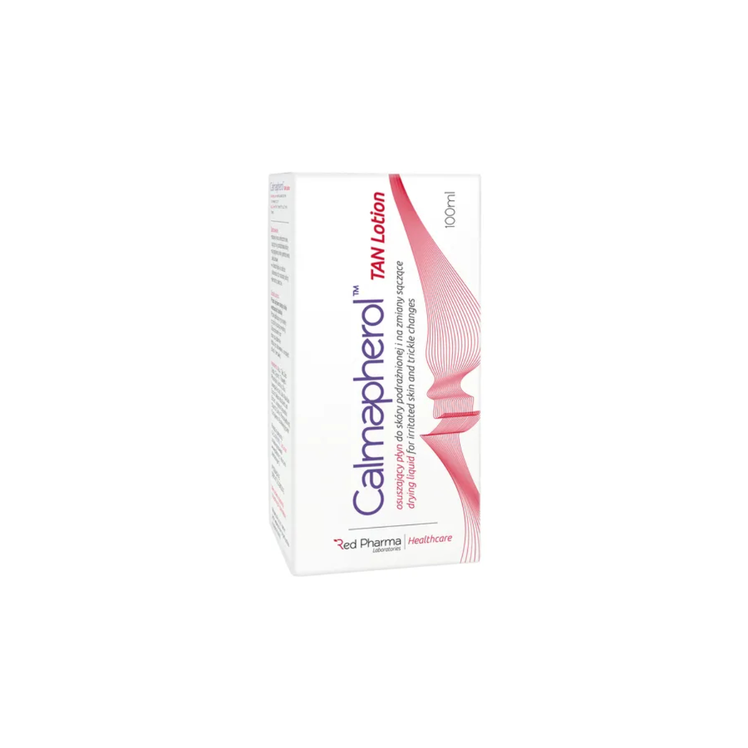 Calmapherol TAN Lotion - osuszający płyn do skóry podrażnionej i na ...