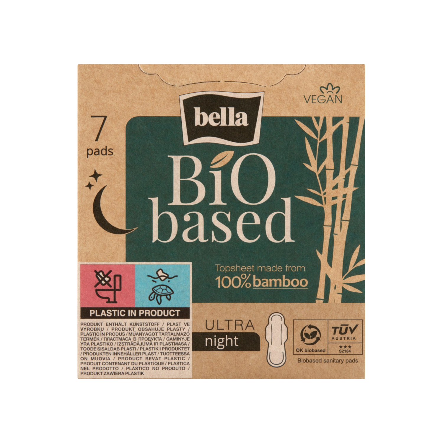 Bella - BIO Based Ultra Night, podpaski higieniczne, 7 sztuk – opinie ...