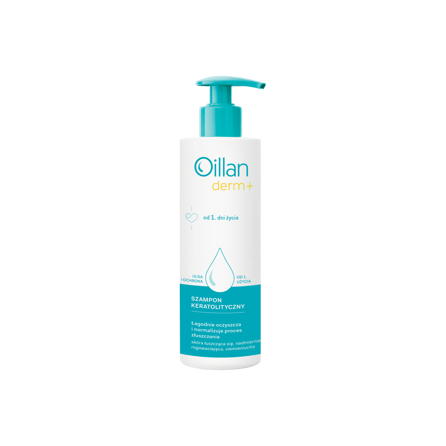 Oillan Derm+ - szampon keratolityczny, od 1. dnia życia, 200 ml ...