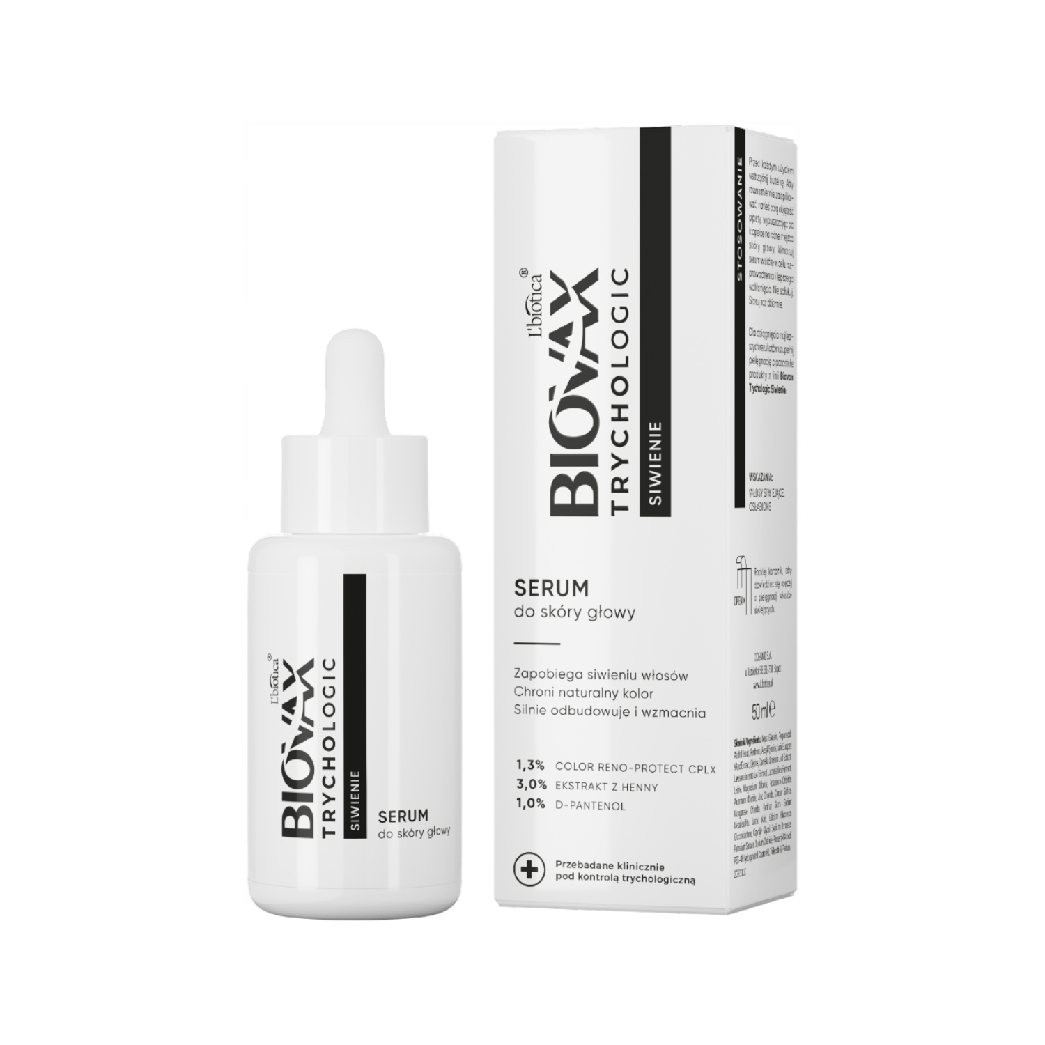 BIOVAX - Trychologic Siwienie, serum do skóry głowy, 50 ml – opinie ...