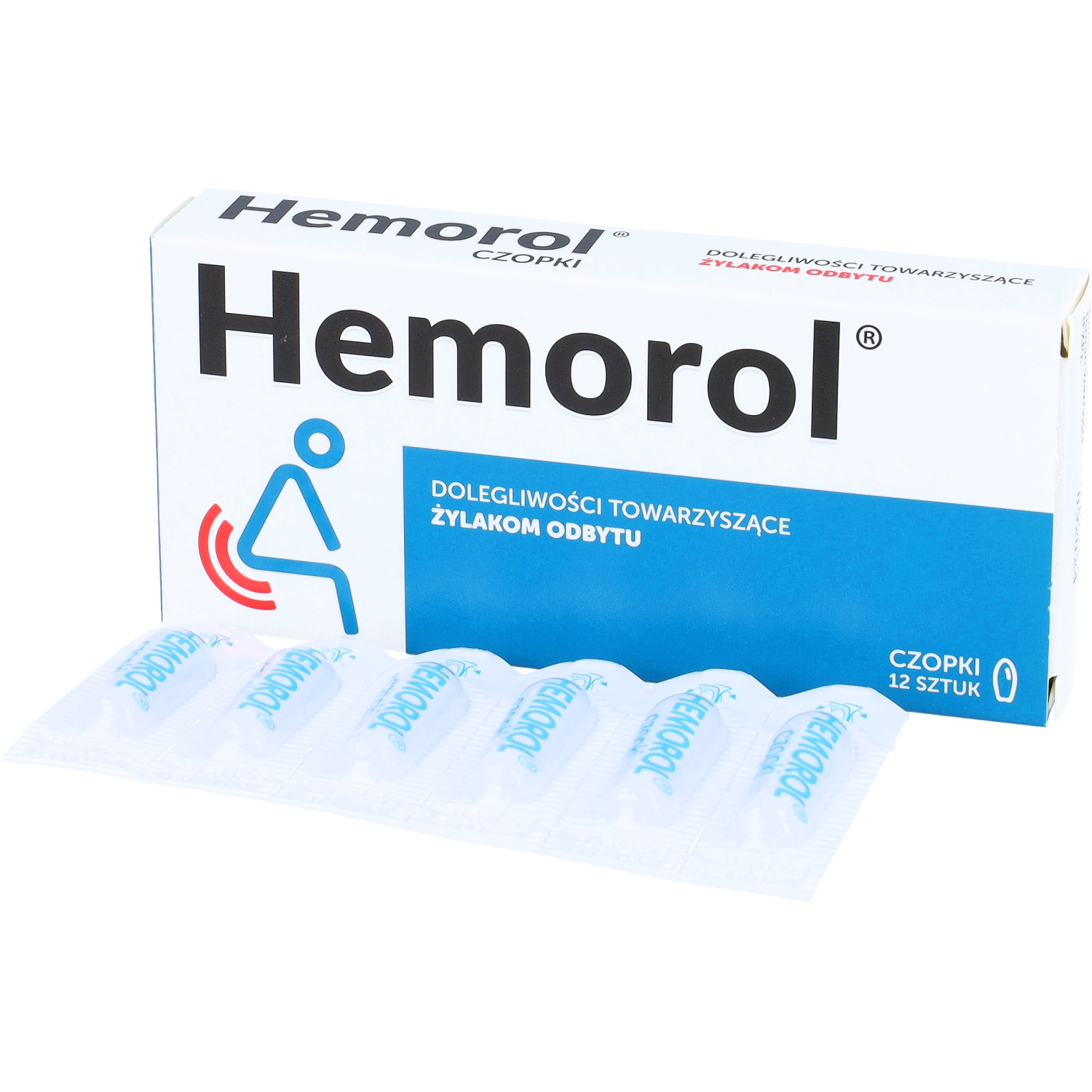 Hemorol, czopki, 12 sztuk – opinie, skład i cena ️| Apteka Nowa Farmacja